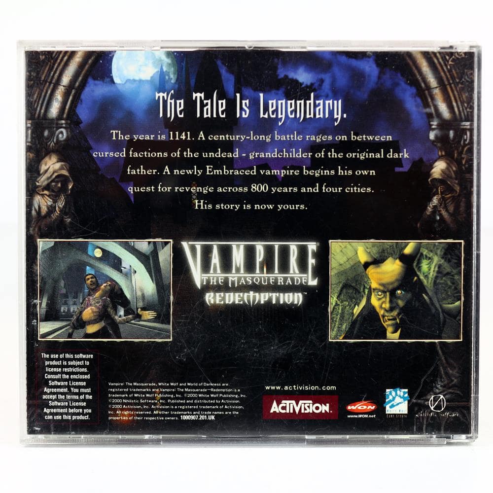 Vampire: The Masquerade - Redemption (PC Jewelcase) - WTS Retro