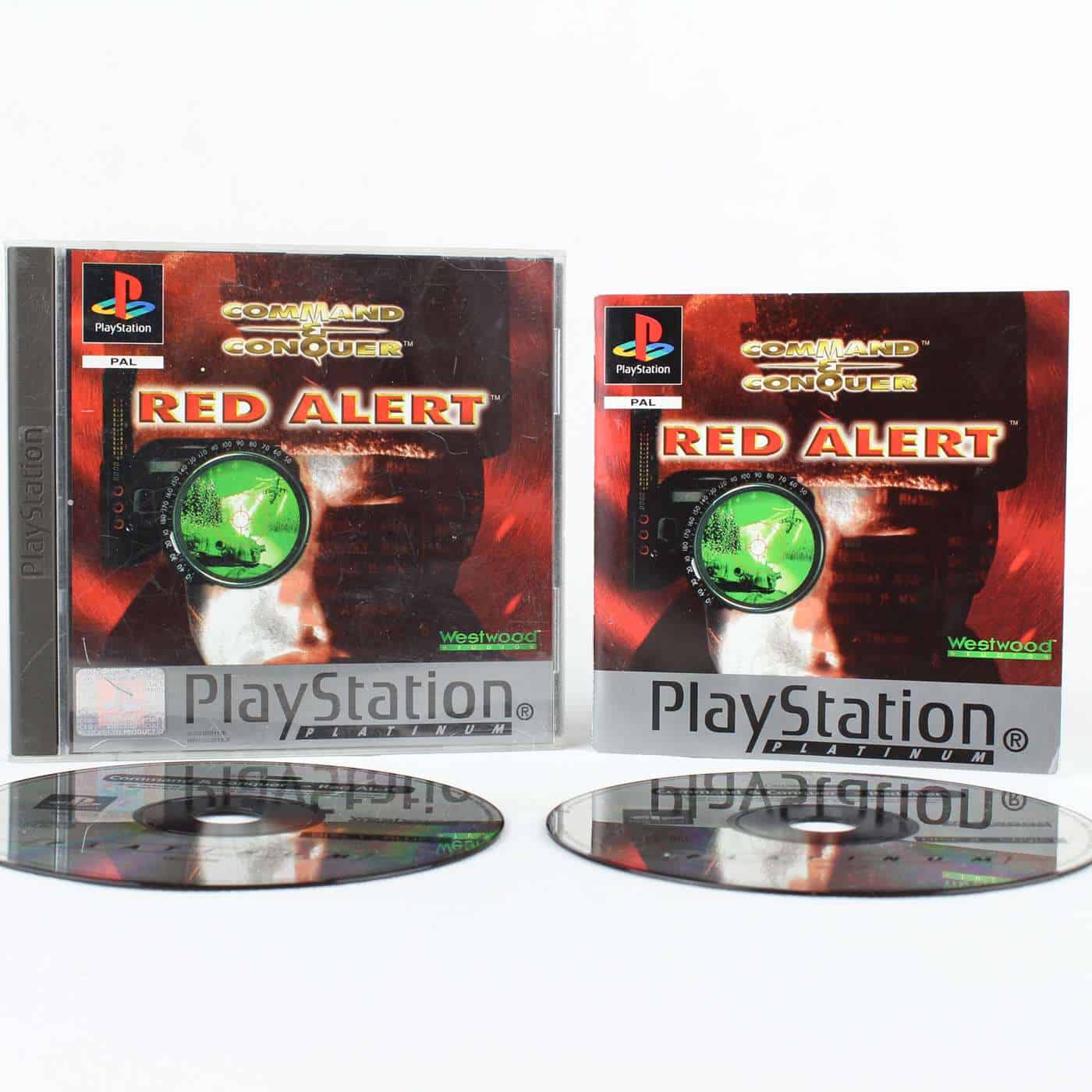 Command & Conquer: Red Alert (PS1) - WTS Retro - Køb spillet her