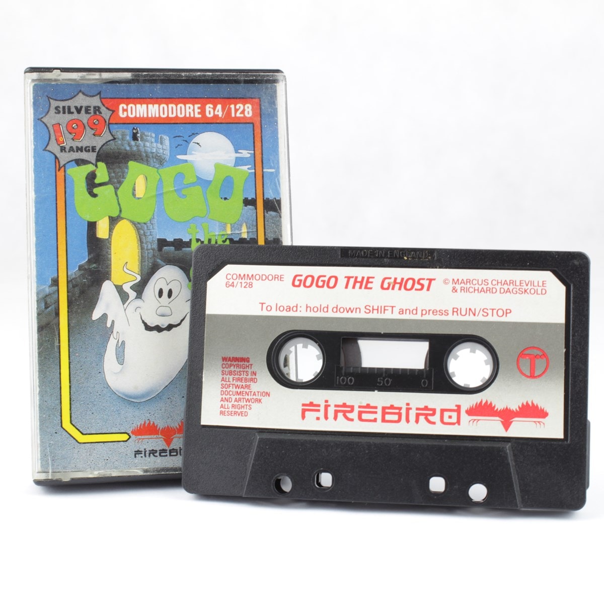 Gogo the Ghost (C64, Cassette) - WTS Retro - Køb her