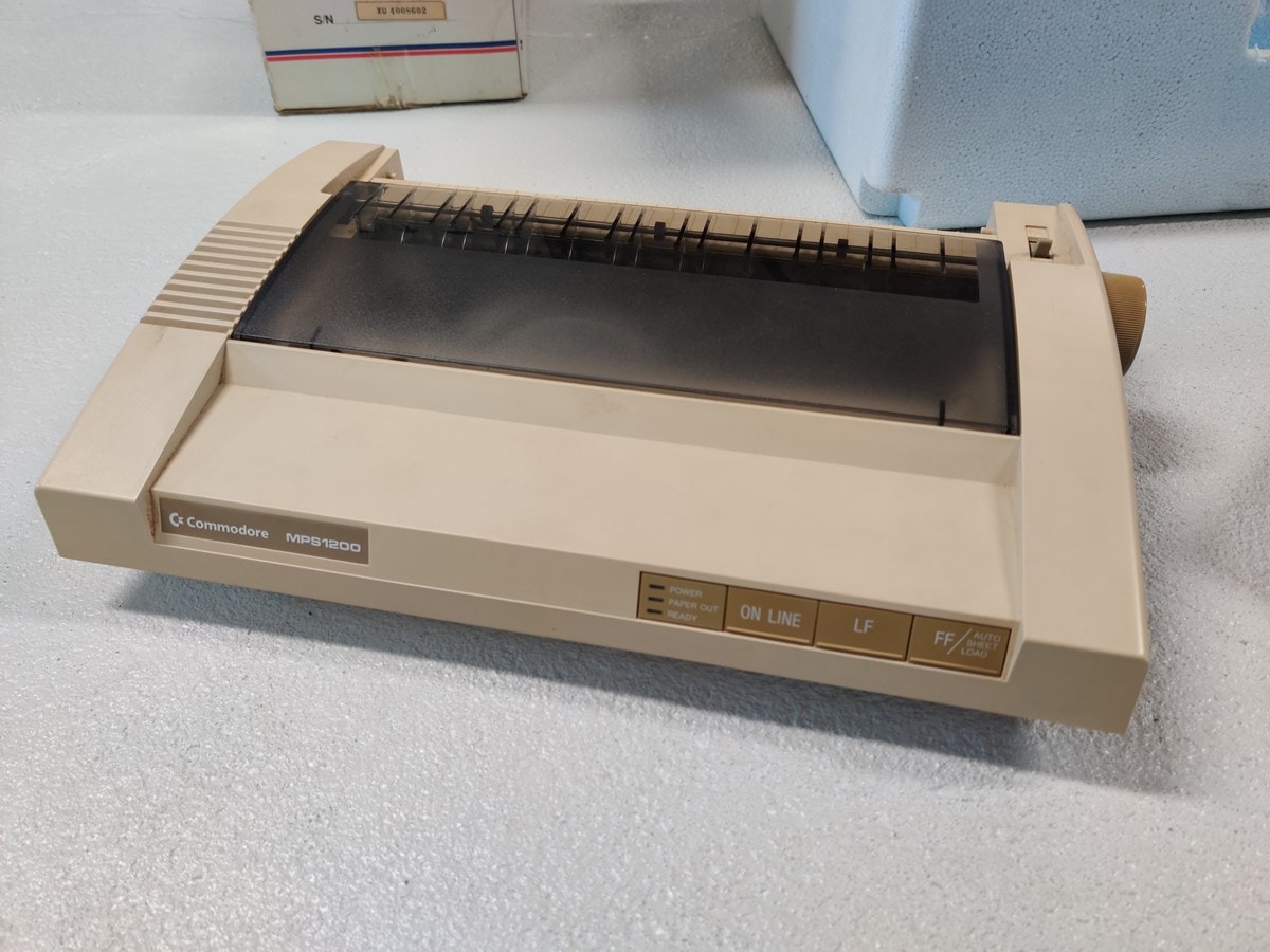 Commodore MPS 1200 Matrixprinter (Boxed) - WTS Retro - Køb her