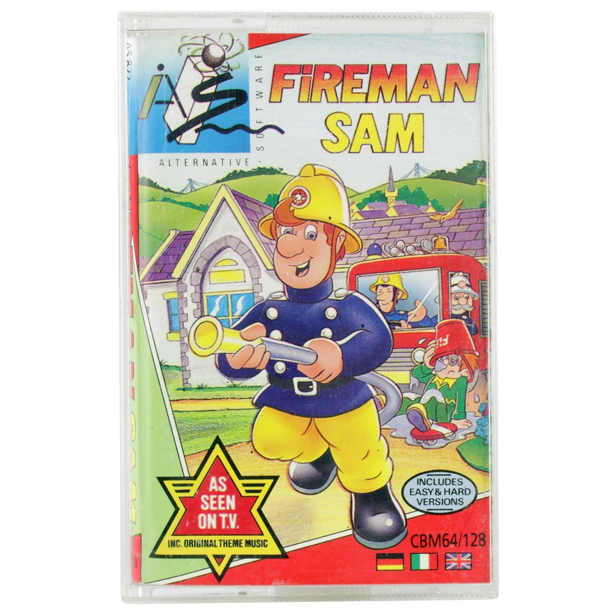 Fireman Sam (C64, Cassette) - WTS Retro - Køb her