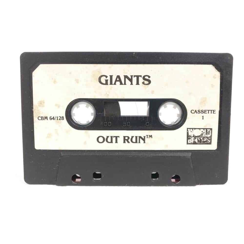 Out Run (Commodore 64 Cassette)