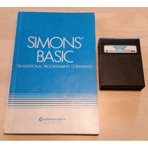Simons’ Basic (C64 Cartridge) inkl. manual - WTS Retro - Køb her