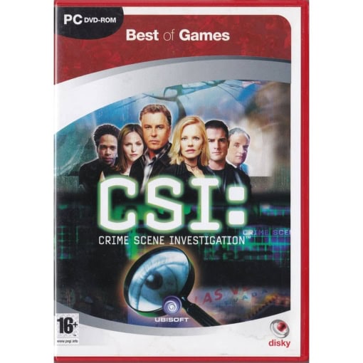 CSI: Crime Scene Investigation (PC) - WTS Retro - Køb spillet her