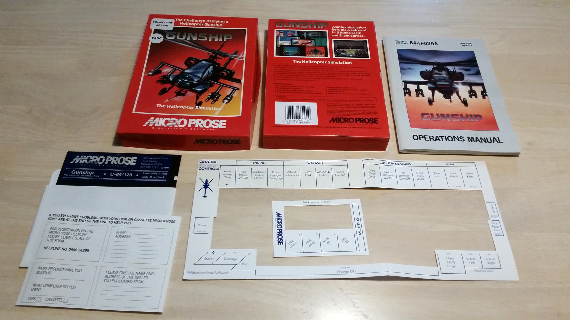 Gunship (C64 Disk) - WTS Retro - Køb her