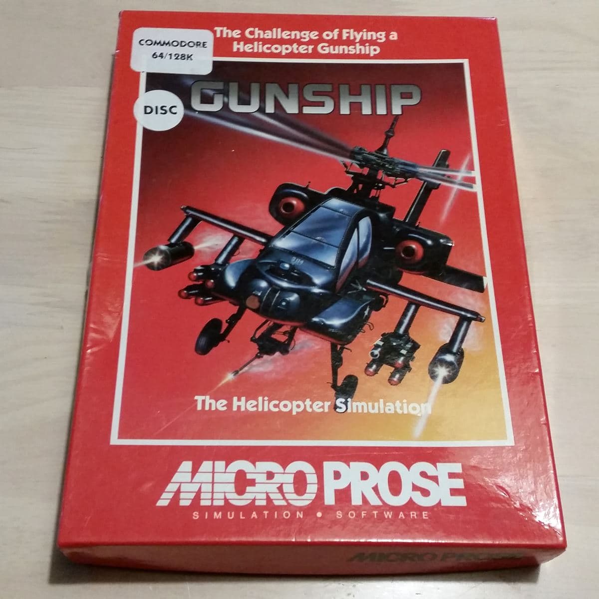 Gunship (C64 Disk) - WTS Retro - Køb her