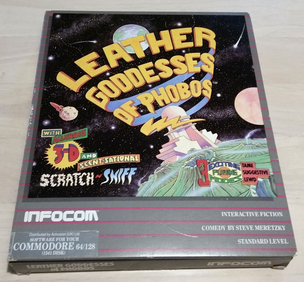 Leather Goddesses of Phobos (Infocom - C64 Disk) - WTS Retro