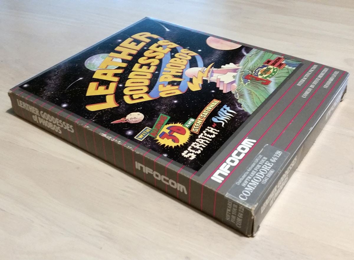 Leather Goddesses of Phobos (Infocom - C64 Disk) - WTS Retro