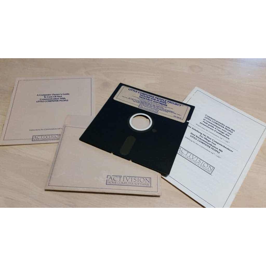 Little Computer People til Commodore 64/128