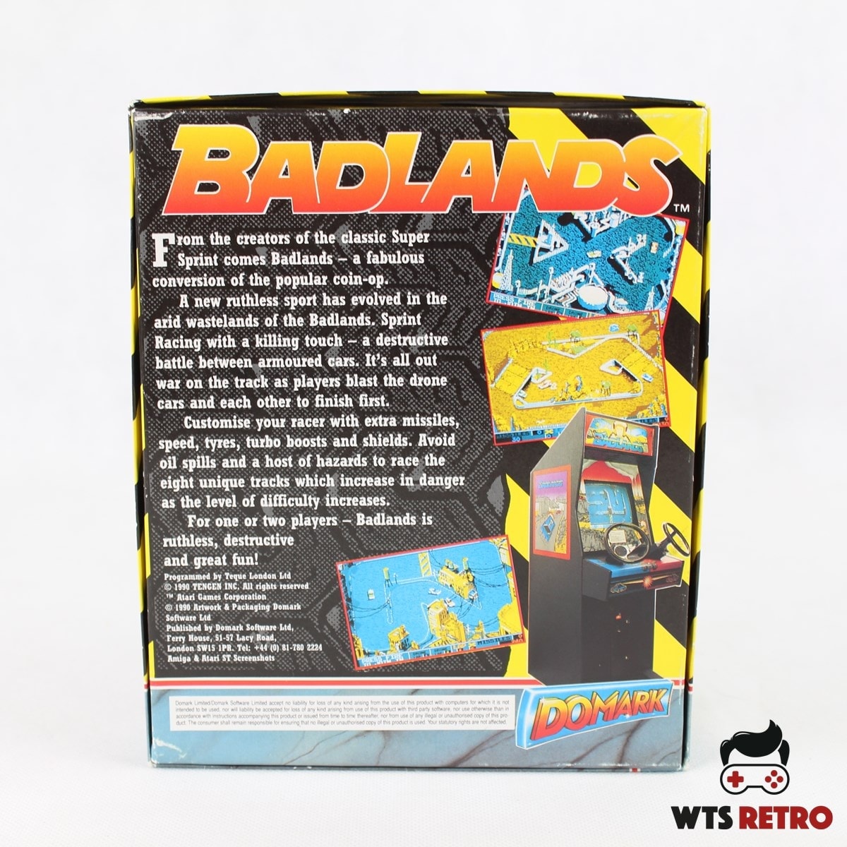 Badlands (Amiga - Boxed) Komplet med kasse og manual