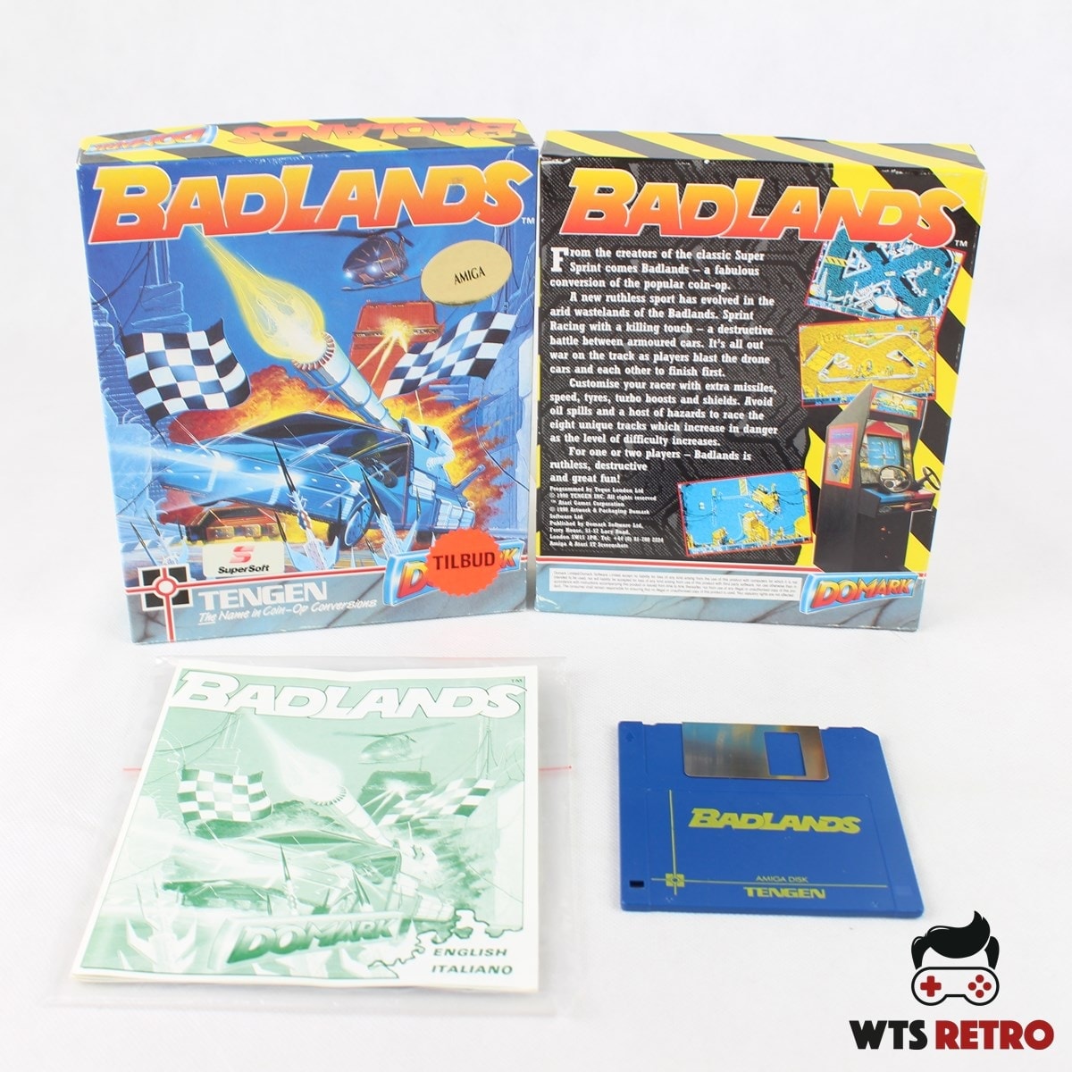 Badlands (Amiga - Boxed) Komplet med kasse og manual