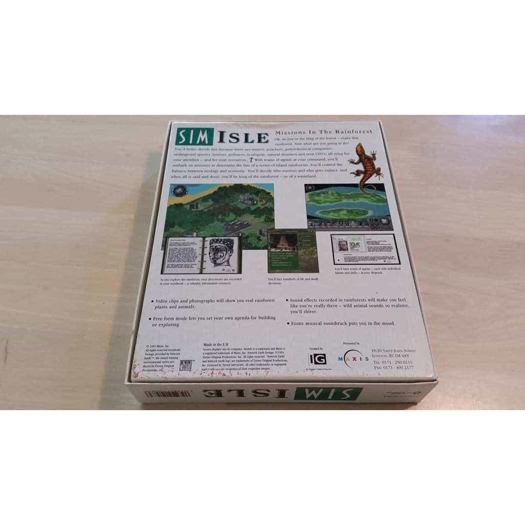 SimIsle: Missions in the Rainforest (PC Big Box)