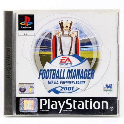 The F.A. Premier League Football Manager 2001 (PS1) - WTS Retro