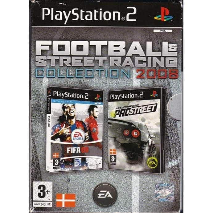 Football & Street Racing Collection 2008 (Playstation 2 / PS2)