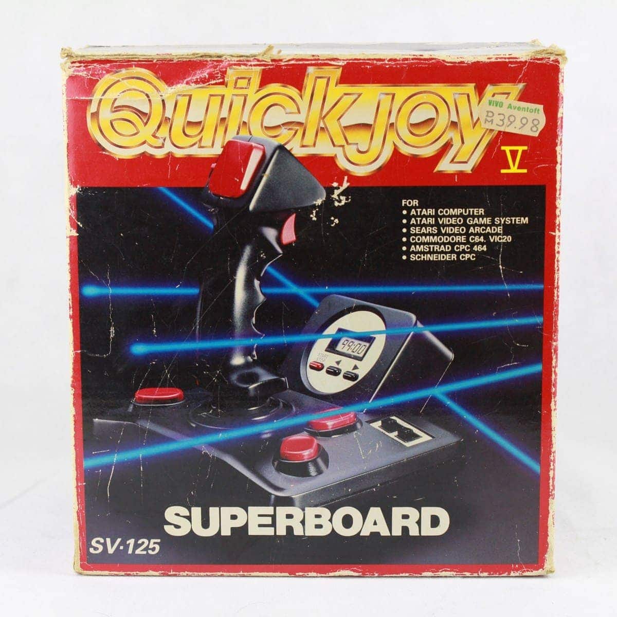 QuickJoy V SuperBoard SV-125 Joystick (Boxed) - WTS Retro - Køb her