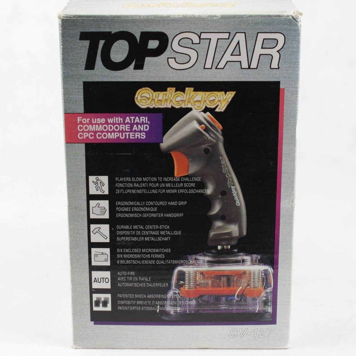 QuickJoy TopStar SV-127 Joystick til Amiga, Commodore, Atari og Sinclair