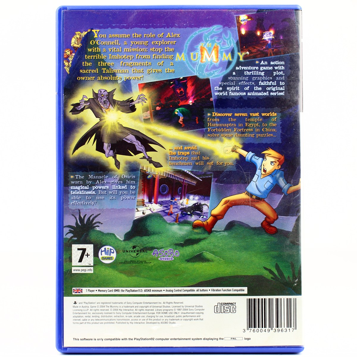 The Mummy (PS2) - WTS Retro - Køb spillet her