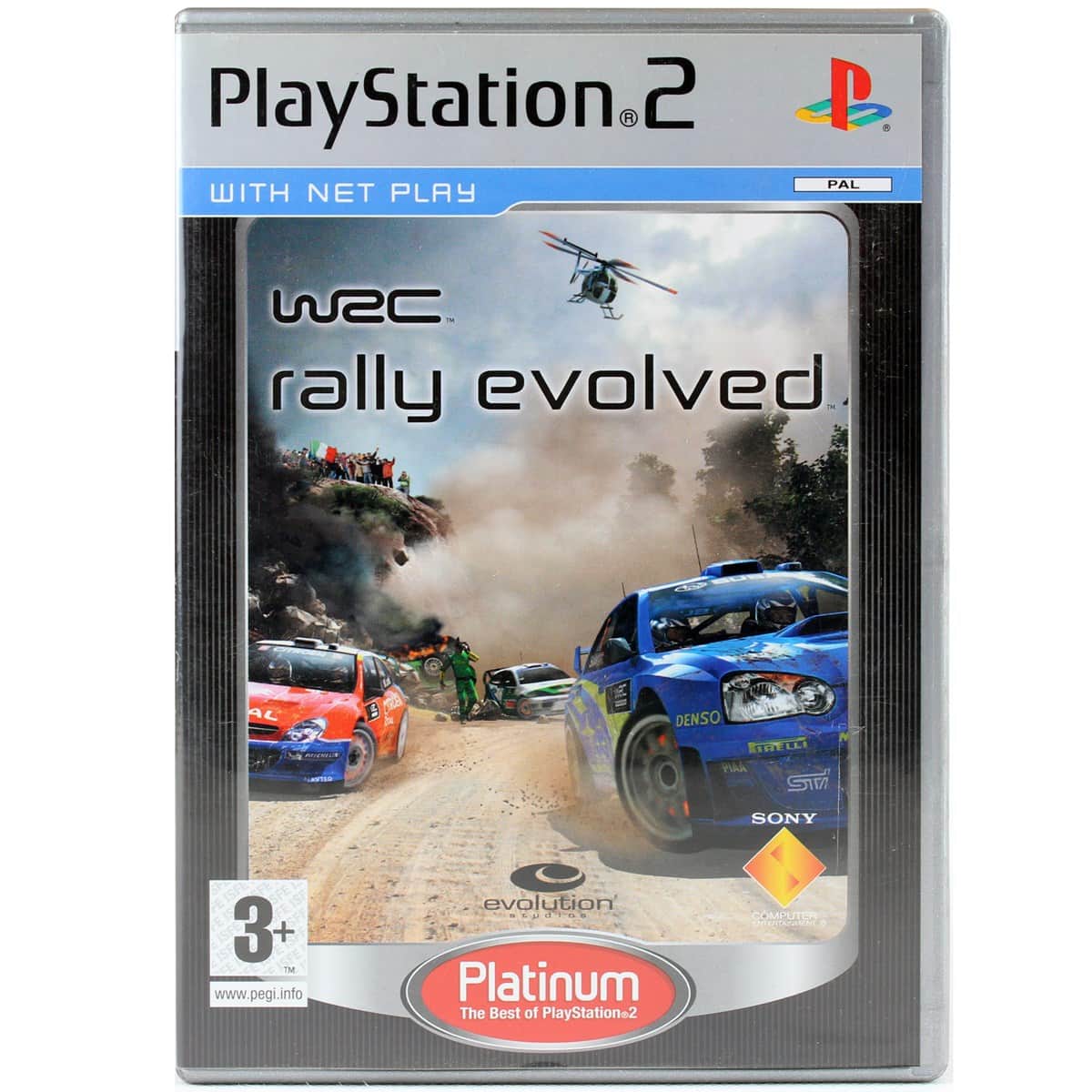 WRC: Rally Evolved (PS2 - Platinum) - WTS Retro - Køb spillet her