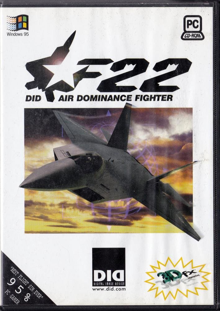F-22: Air Dominance Fighter (PC) - WTS Retro - Køb spillet her