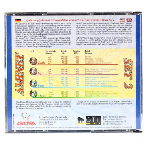 Aminet Set 2 (Amiga CD) - WTS Retro - Køb her