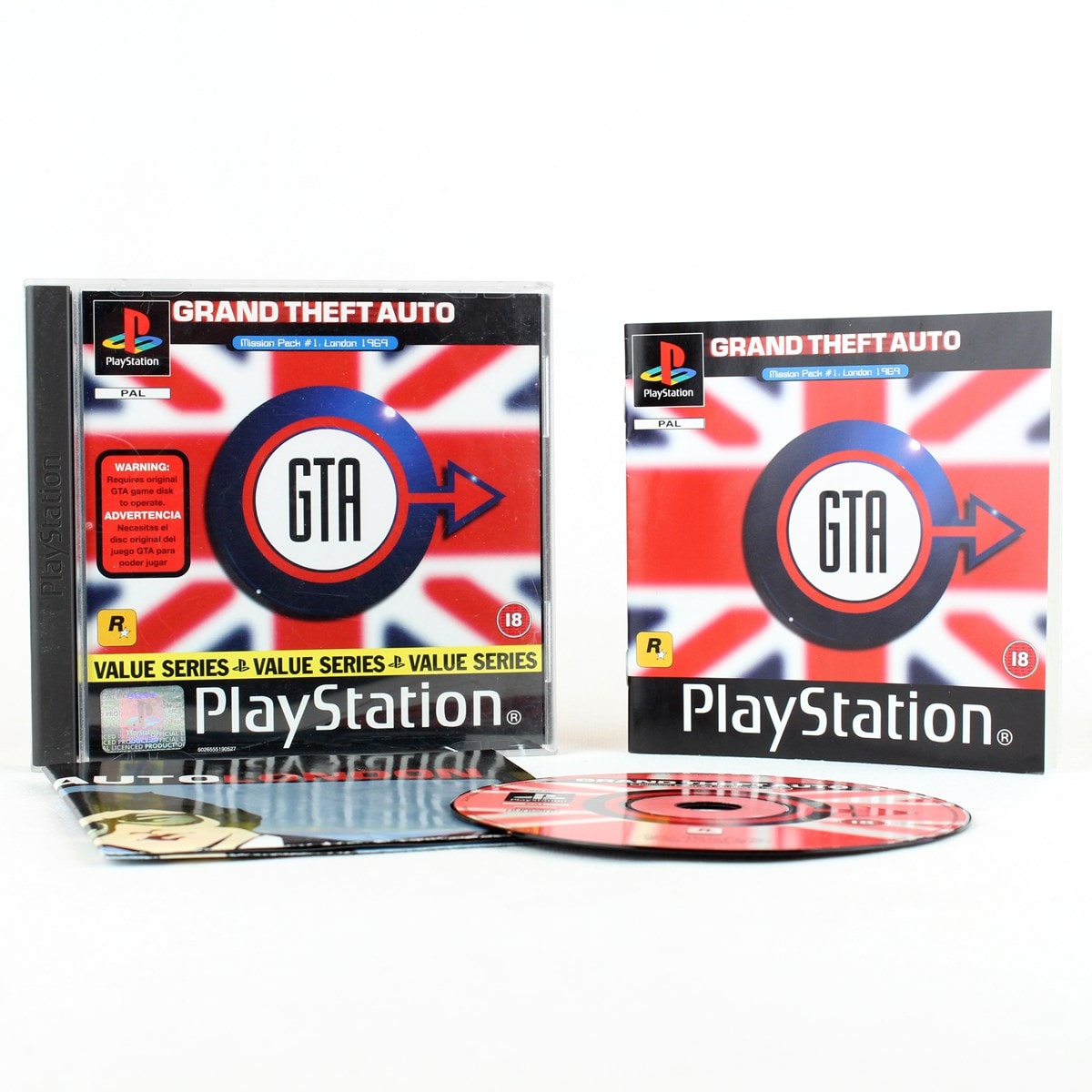 Grand Theft Auto: Mission Pack #1 - London 1969 (PS1) - WTS Retro - Køb her