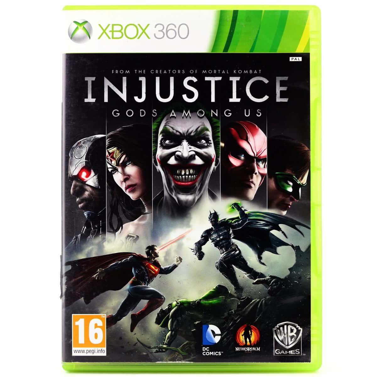 Injustice: Gods Among Us (Xbox 360) - WTS Retro - Køb spillet her