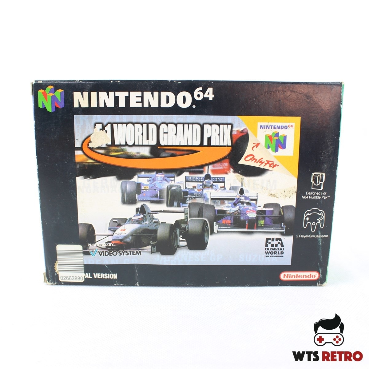 F-1 World Grand Prix (Nintendo 64 - Boxed)