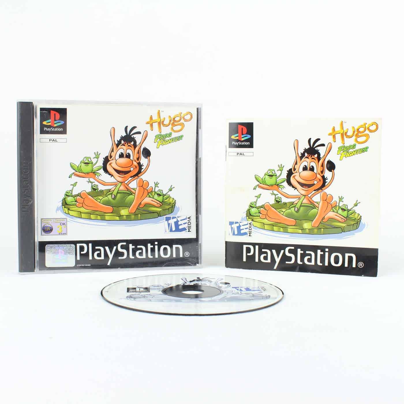 Hugo: Frog Fighter (PS1) - WTS Retro - Køb spillet her