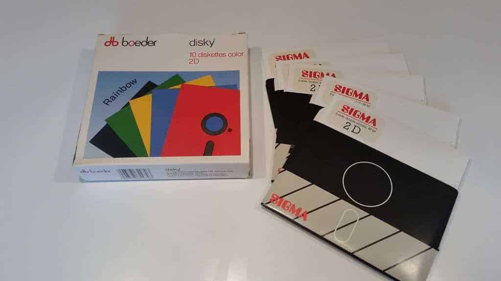 5 stk nye 5.25" Floppy Disk (2D)