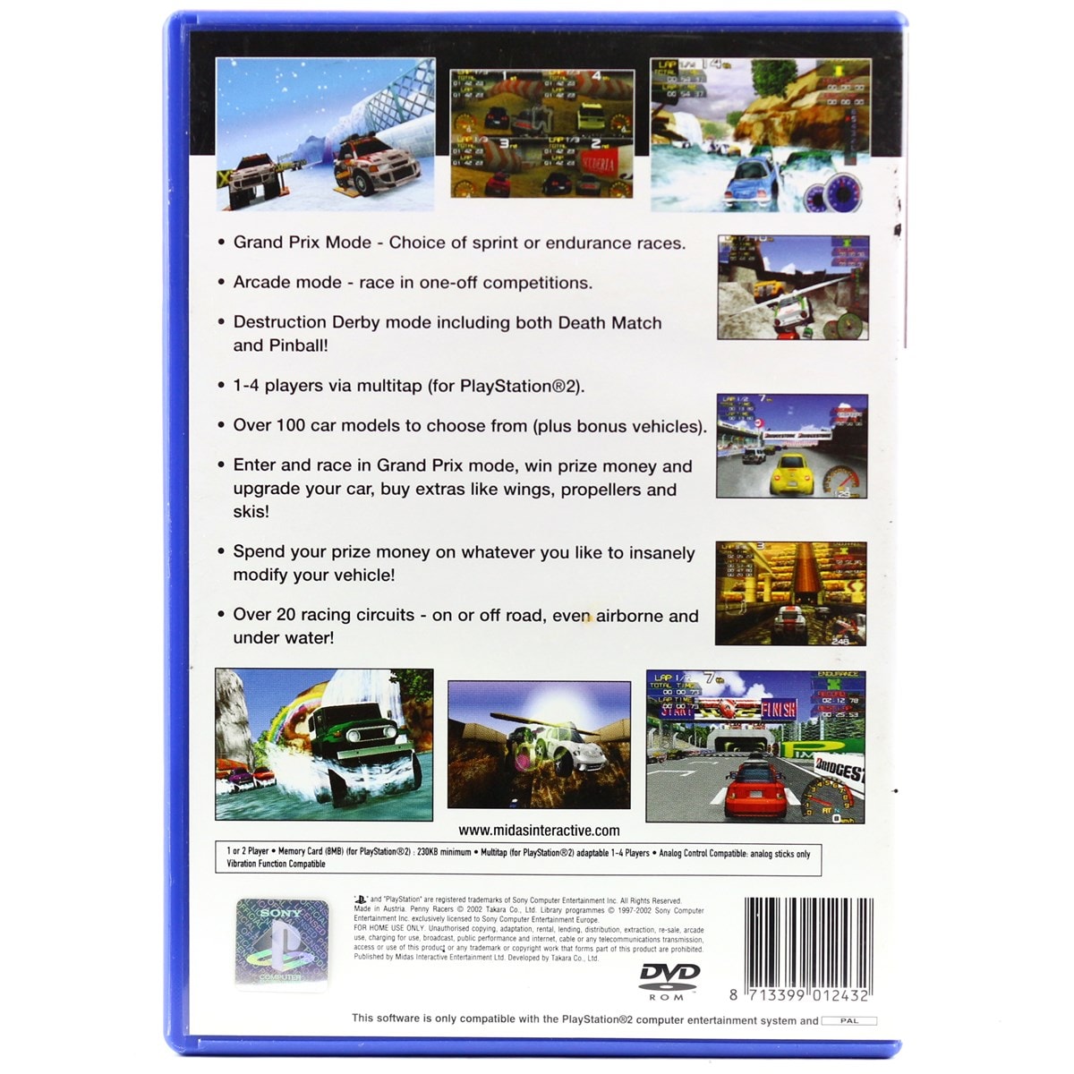 Penny Racers (PS2) - WTS Retro - Køb spillet her