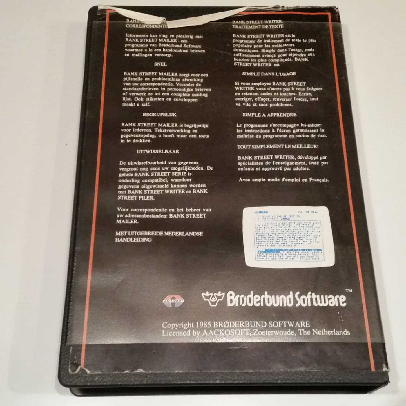 Bank Street Writer (Commodore 64 - Disk)