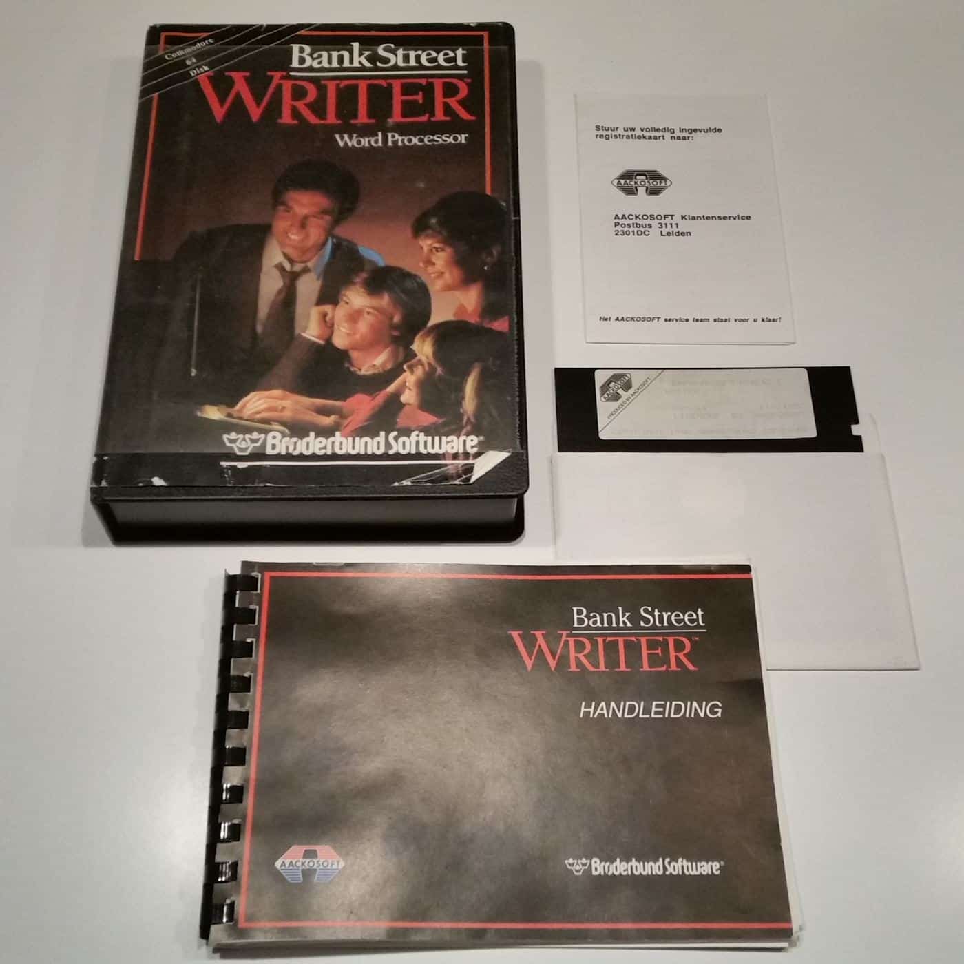 Bank Street Writer (Commodore 64 - Disk)