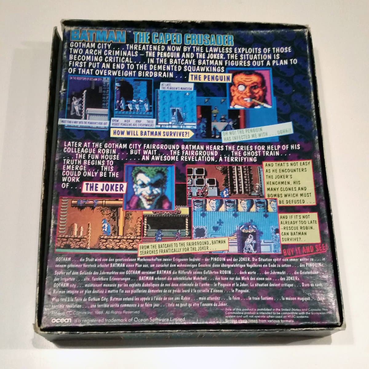 Batman: The Caped Crusader (C64 Cassette) - WTS Retro