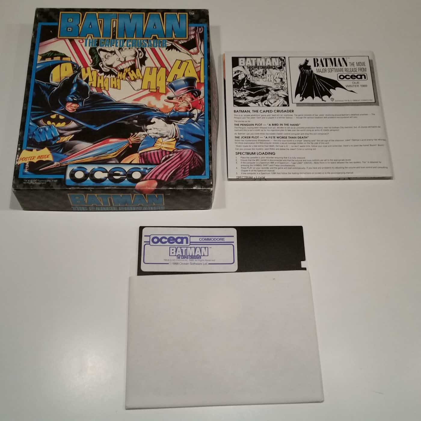 Batman: The Caped Crusader (Commodore 64 - Disk)