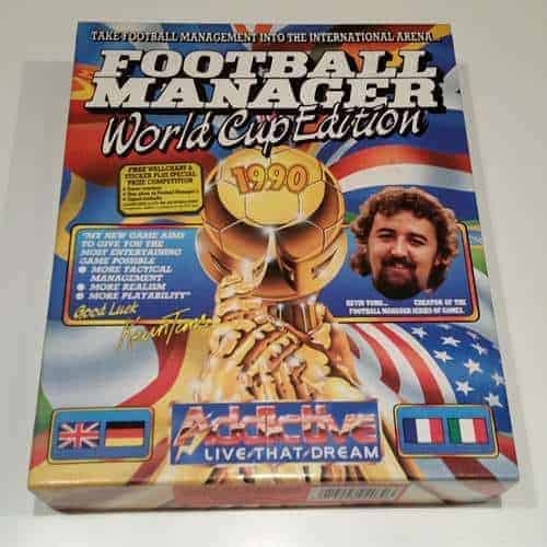 Football Manager: World Cup Edition 1990 (Commodore 64 - Disk)