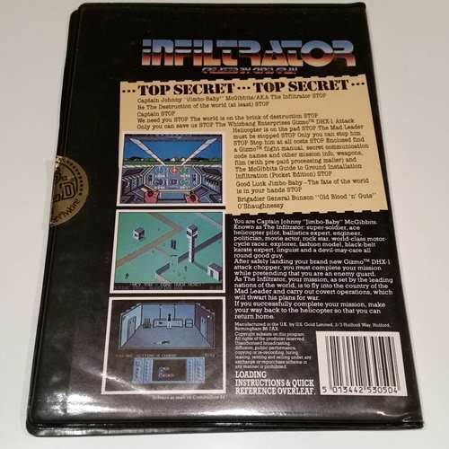 Infiltrator (Commodore 64 - Disk)