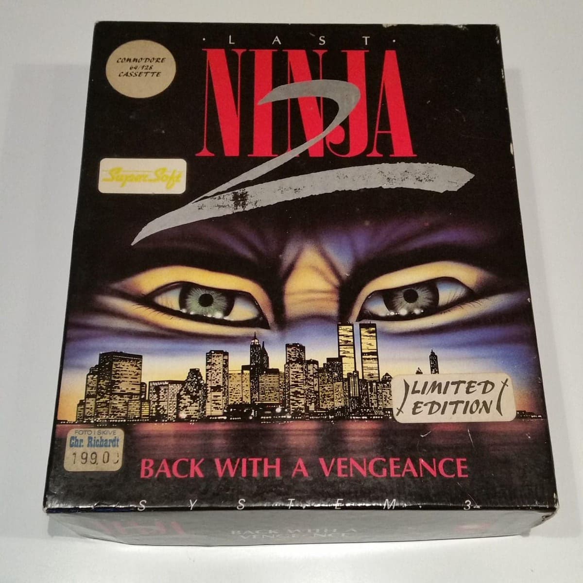 Last Ninja 2: Back with a Vengeance (Commodore 64) - WTS Retro