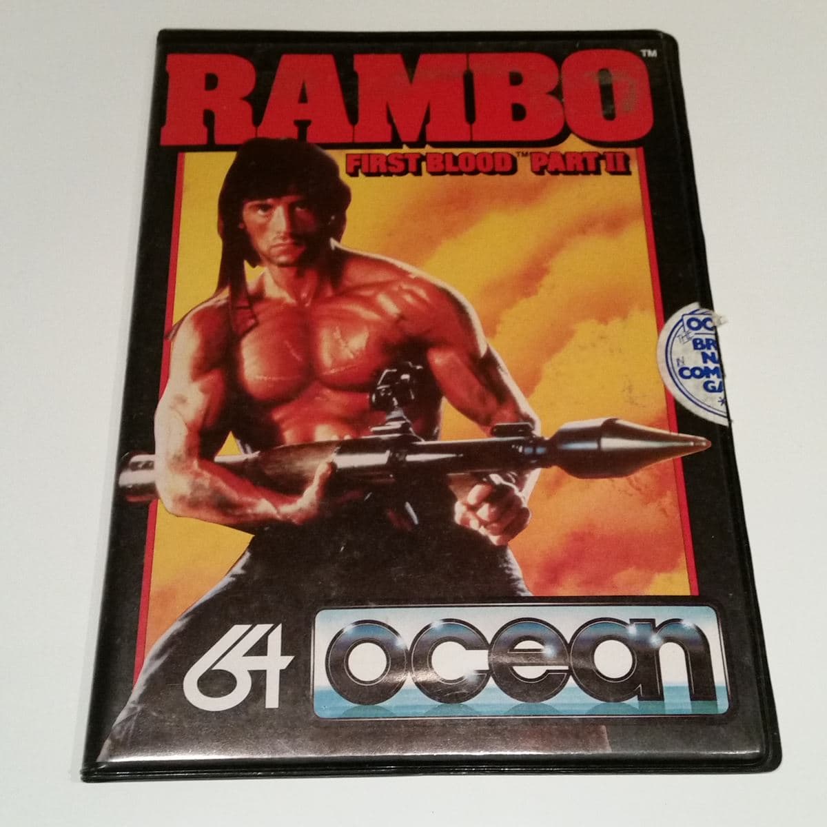 Rambo: First Blood Part II (Commodore 64, Disk) - WTS Retro