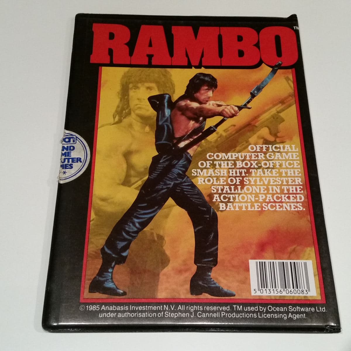 Rambo: First Blood Part II (Commodore 64, Disk) - WTS Retro