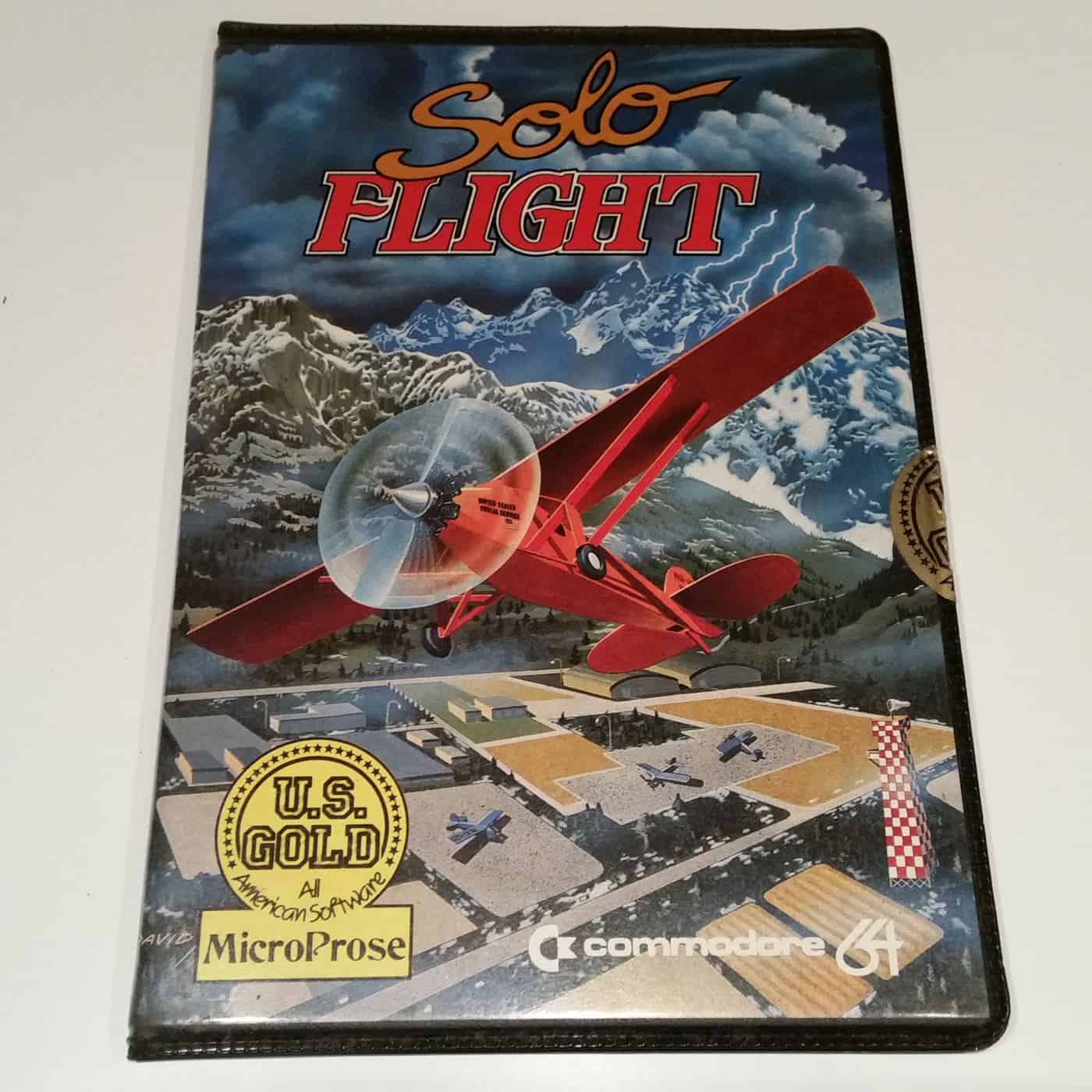 Solo Flight (Commodore 64 - Disk)