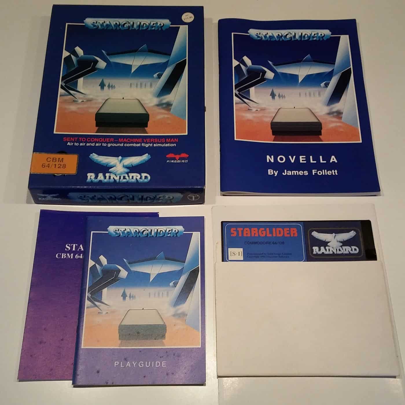 Starglider (Commodore 64 - Disk)