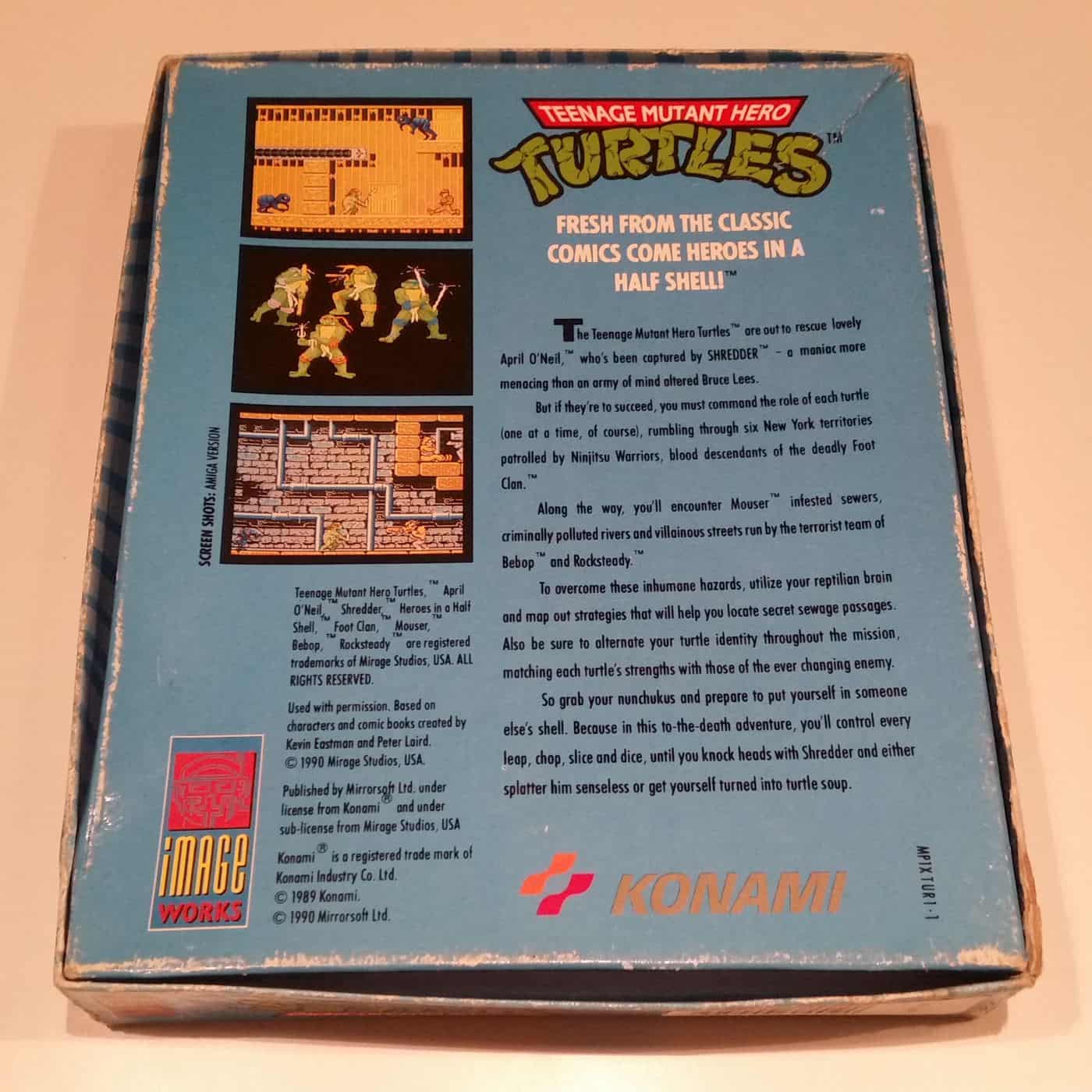 Teenage Mutant Hero Turtles (Commodore 64 - Disk)