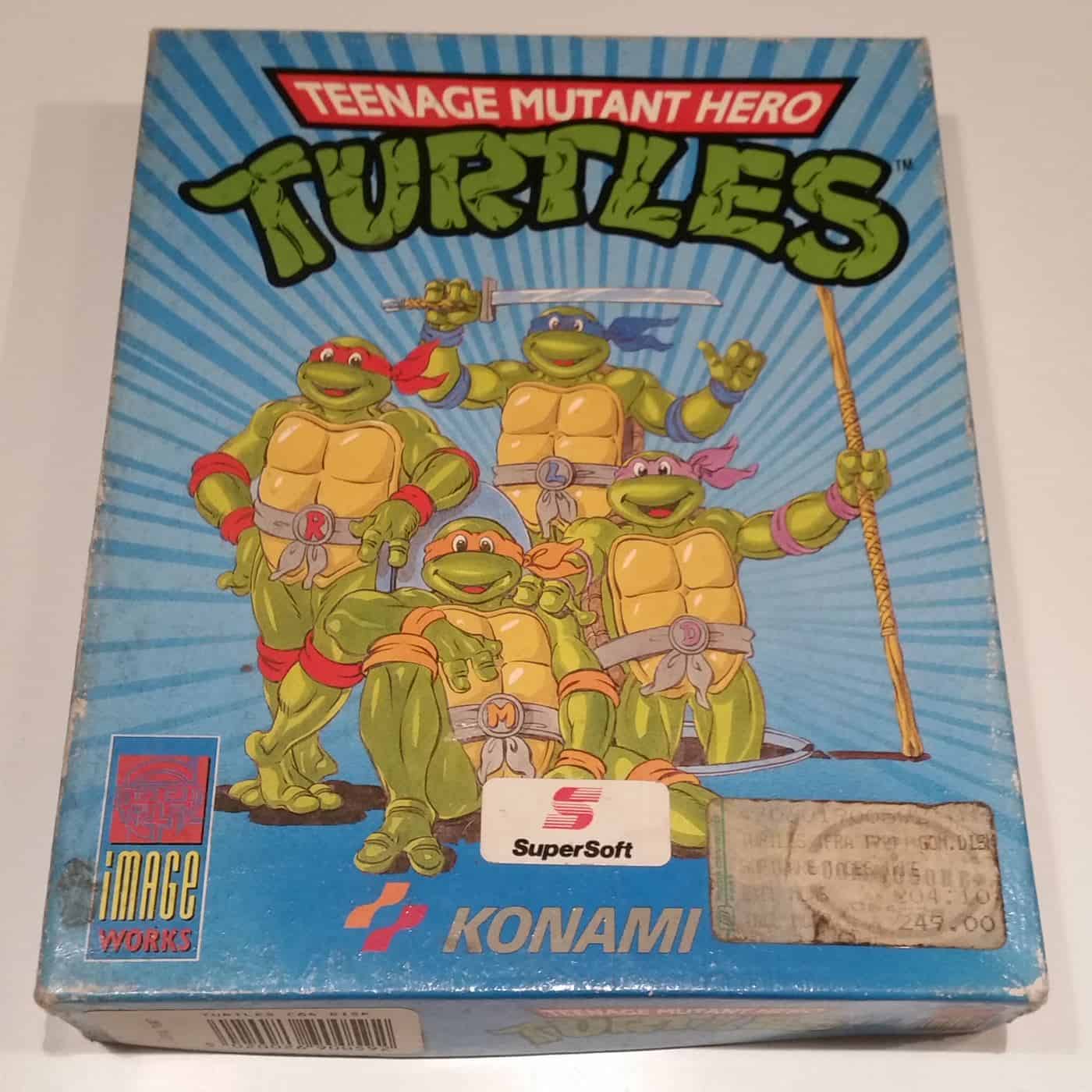 Teenage Mutant Hero Turtles (Commodore 64 - Disk)