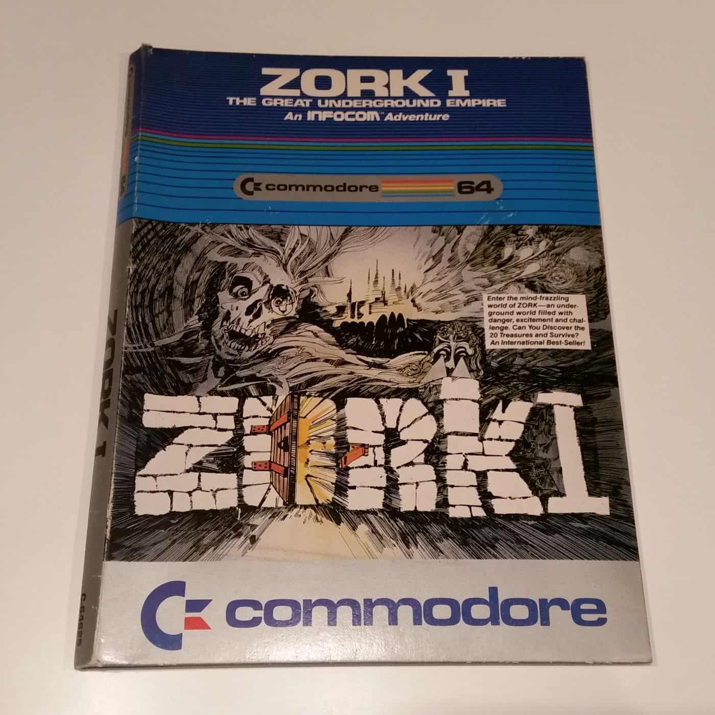 Zork I: The Great Underground Empire (Commodore 64 - Disk)