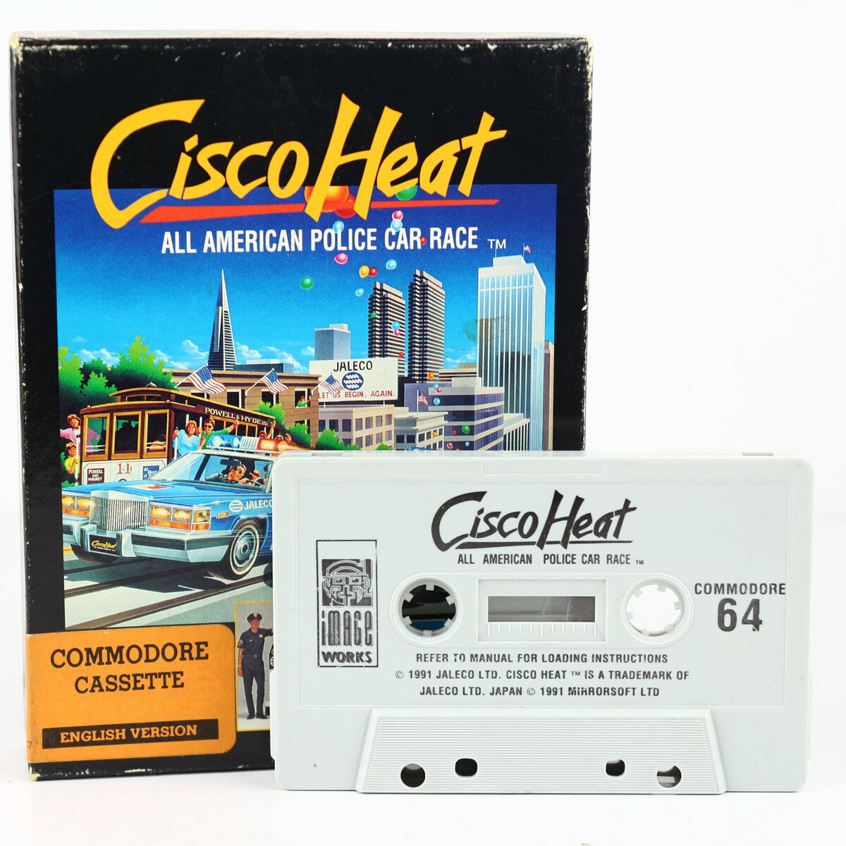 Cisco Heat (C64 Cassette) - WTS Retro - Køb spillet her