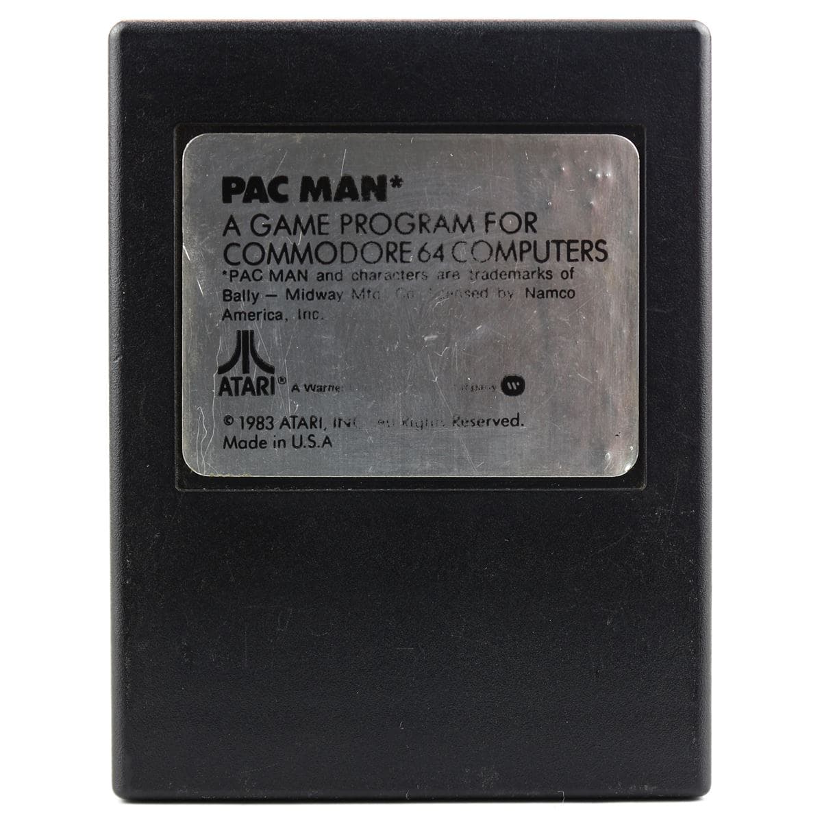 Pac-Man (C64 Cartridge) - WTS Retro - Køb spillet her