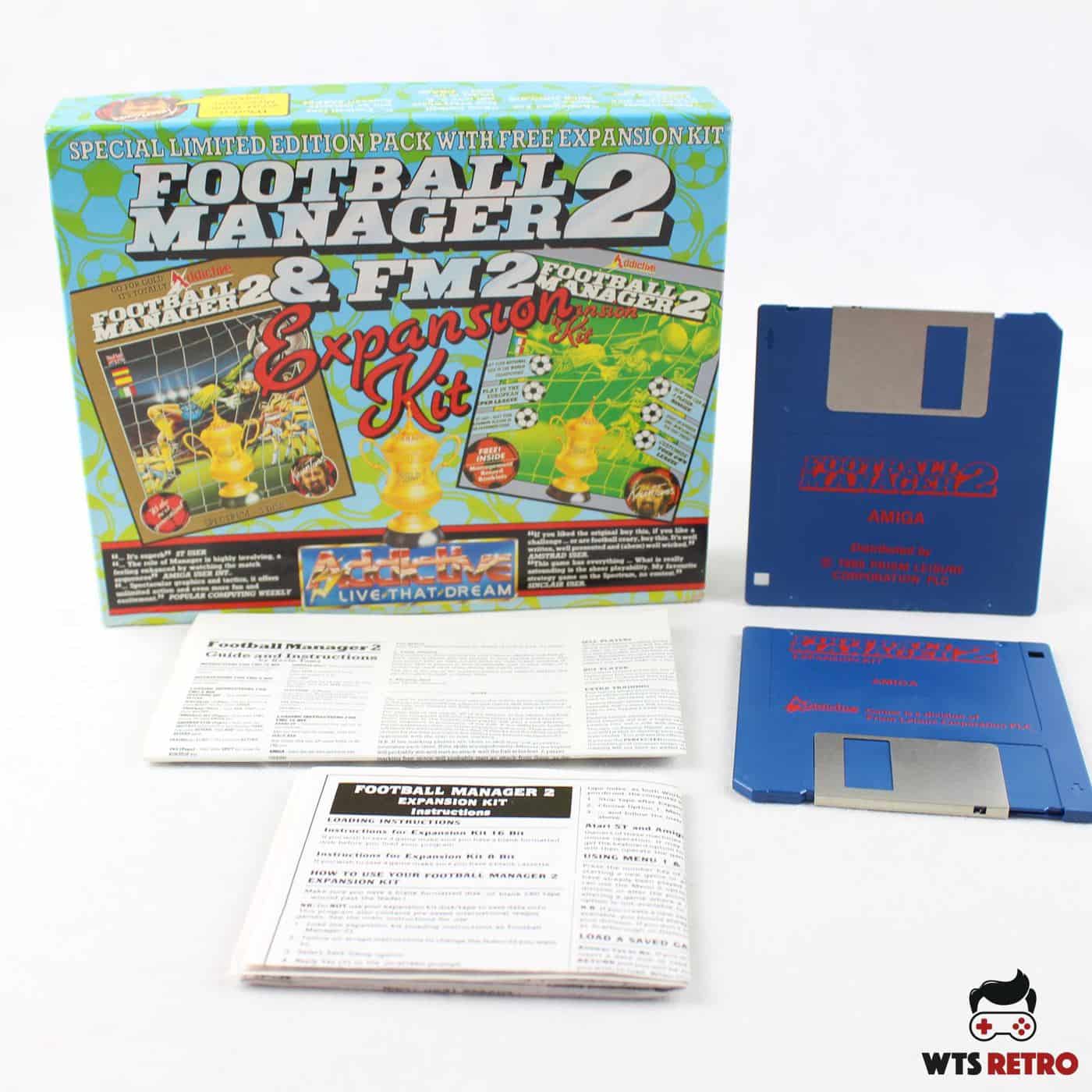 Football Manager 2 & FM2 Expansion Kit (Amiga)