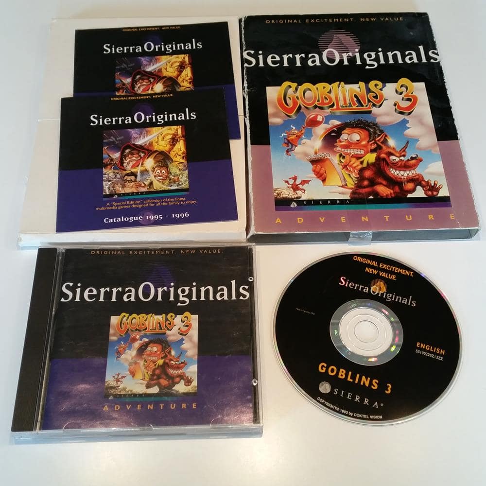 Goblins 3 (PC Jewelcase - Sierra Originals) - WTS Retro - Køb spillet her