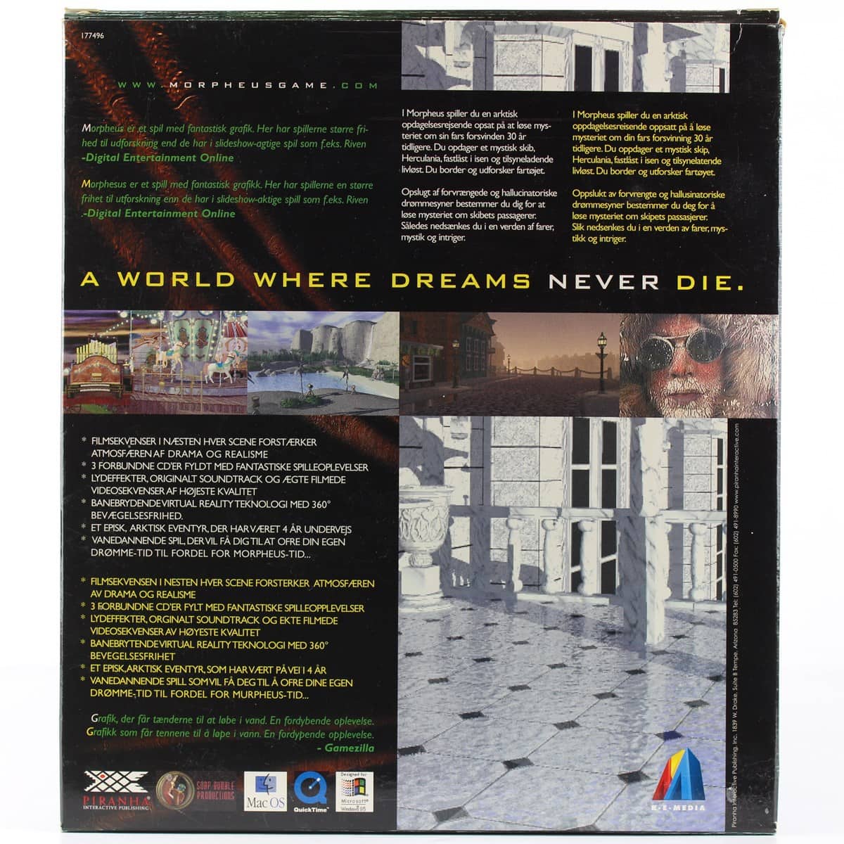 Morpheus (PC Big Box) - WTS Retro - Køb her