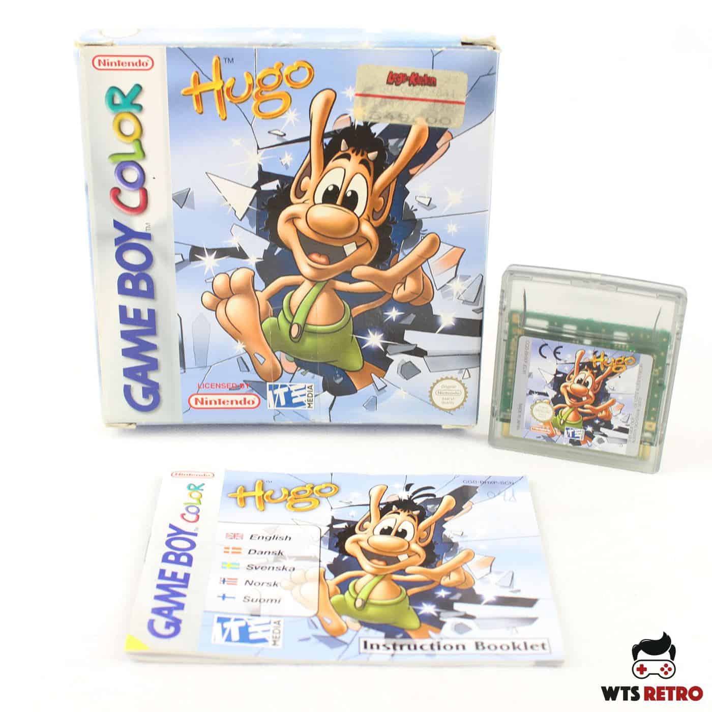Hugo: Det afskyelige spejl (Game Boy Color - Boxed - CIB)
